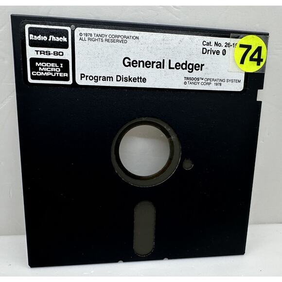 Tandy TRS-80 | Computers, Laptops & Parts | Trs8 General Ledger Model I ...